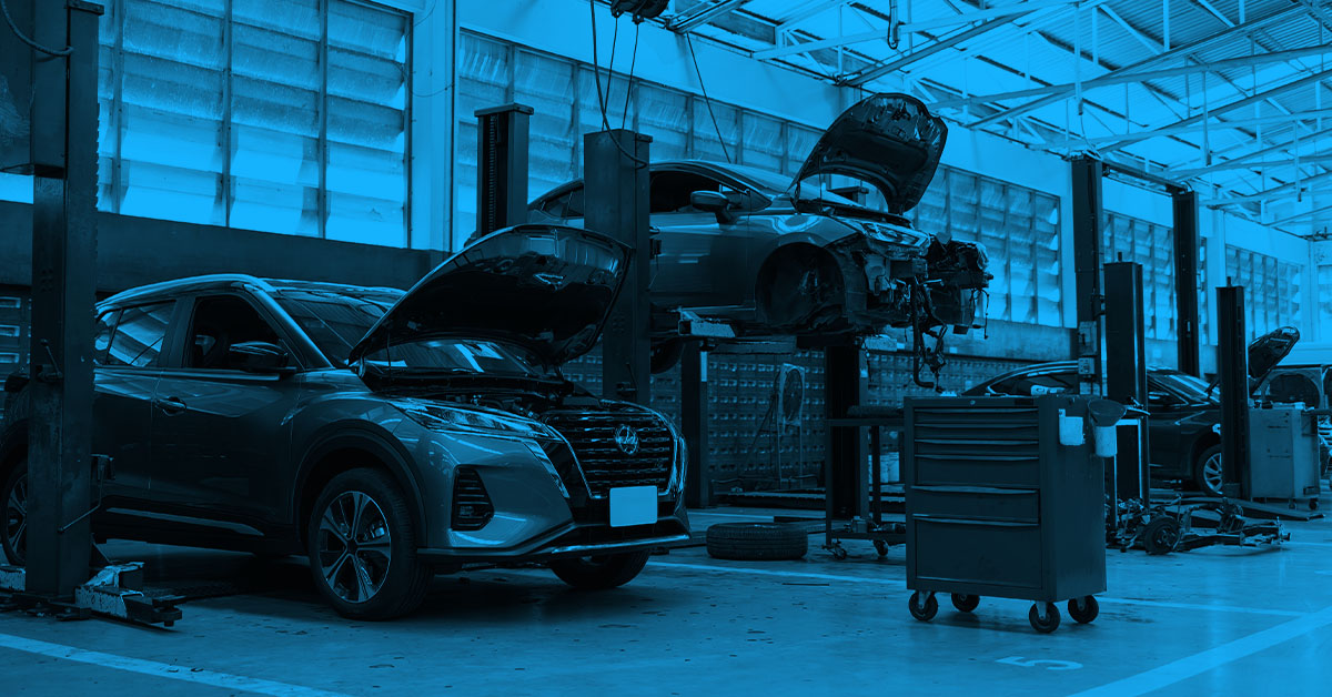 Fixed Operations Departments in a Large Dealership